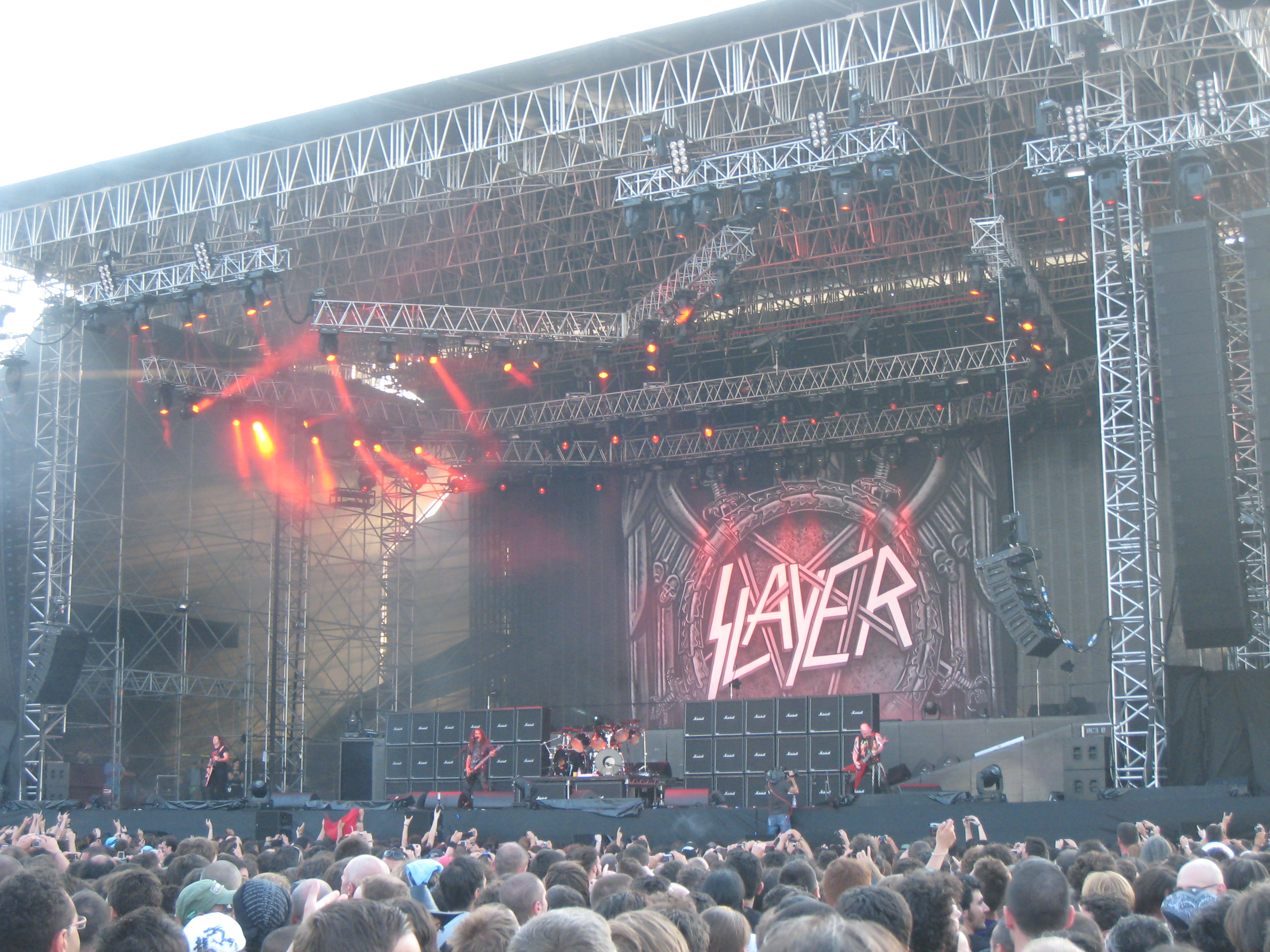 The Big 4 Live @ Rho Arena, Milano 06.07.11 - Anthrax, Megadeth, Slayer ...