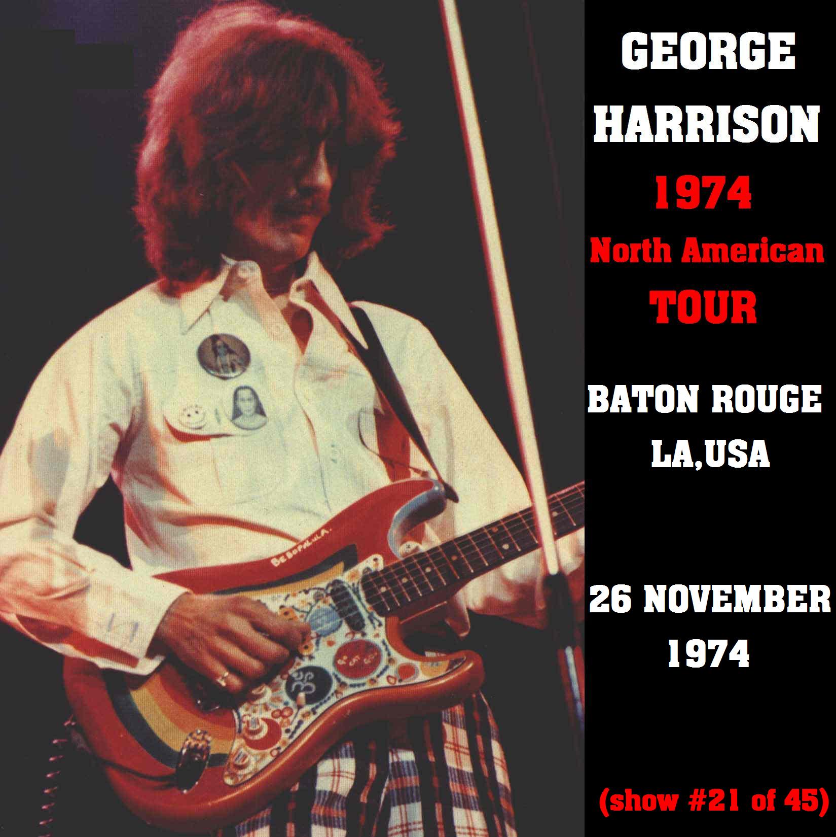 Live At Baton Rouge LA, USA (North American Tour 1974) - George ...
